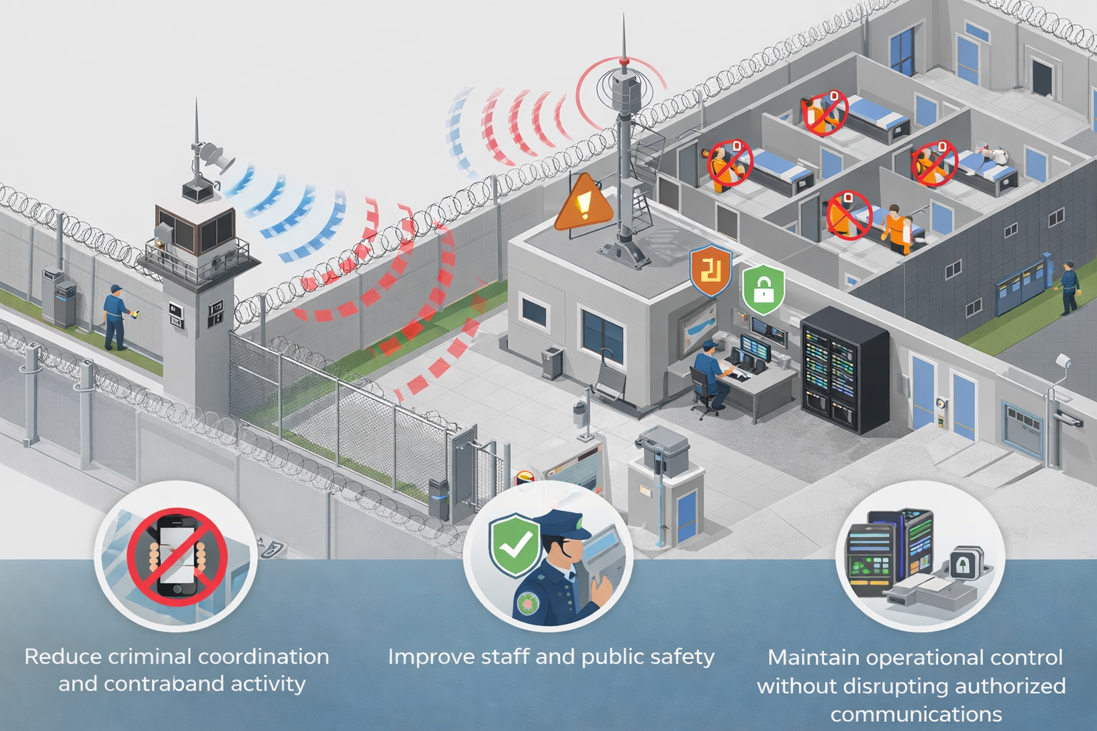 Correctional Facility Security Systems for Detention | Alscan Inc.